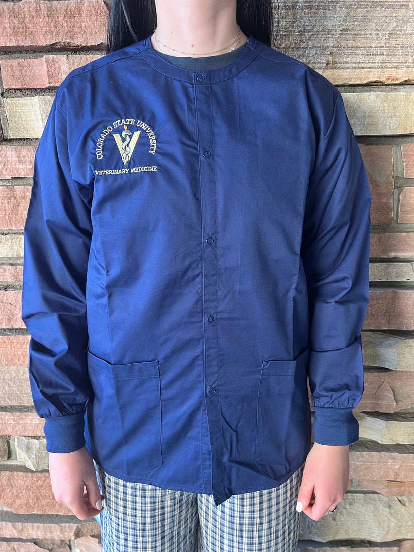 Embroidered Unisex Smock Clinical Jacket (New Smock Style) – VetText